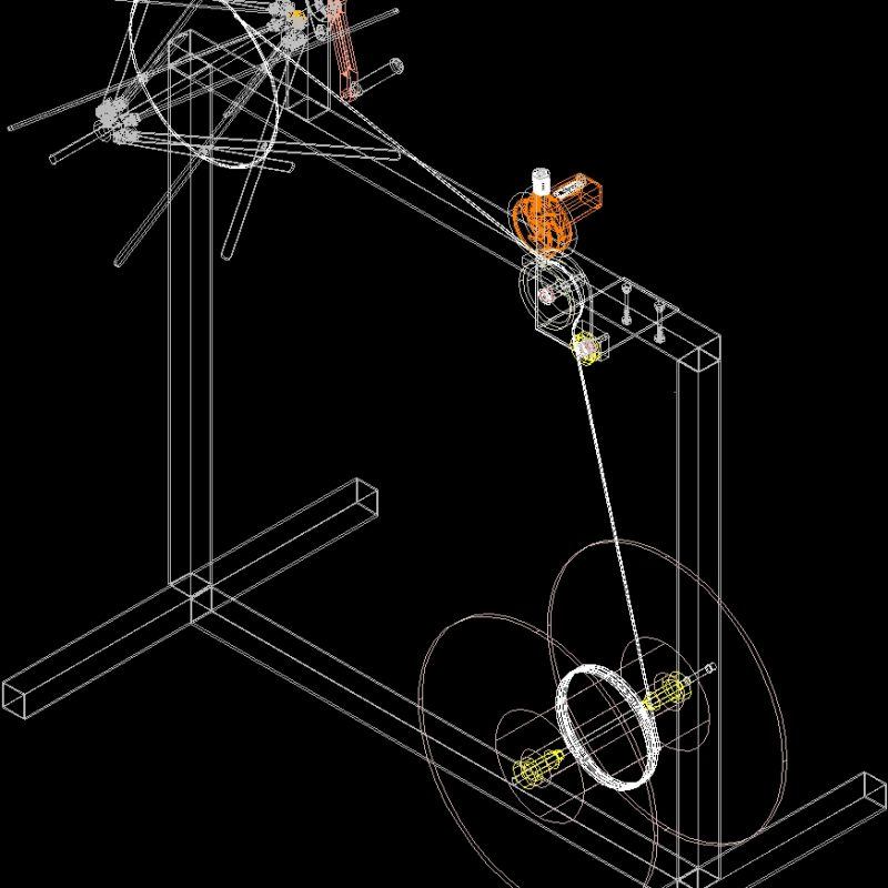 Wire-Mesh-Machine 3D DWG Model for AutoCAD • Designs CAD