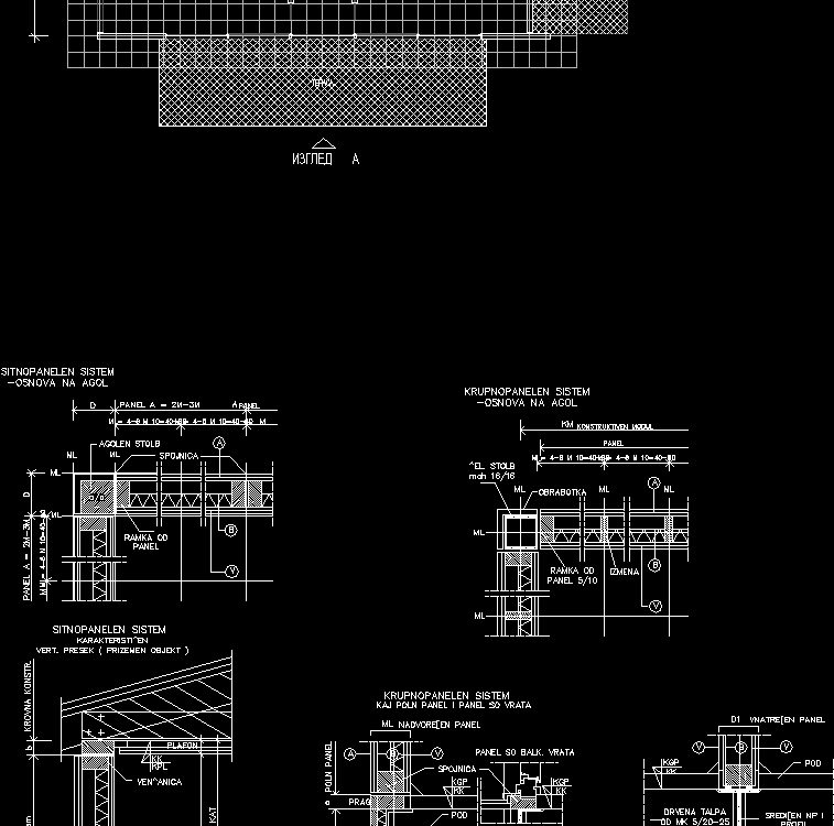 Wooden Structural Elements DWG Block for AutoCAD • Designs CAD