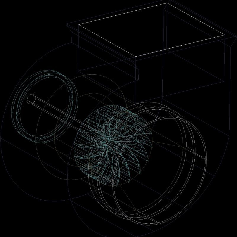 Air Extractor 3D DWG Model for AutoCAD • Designs CAD