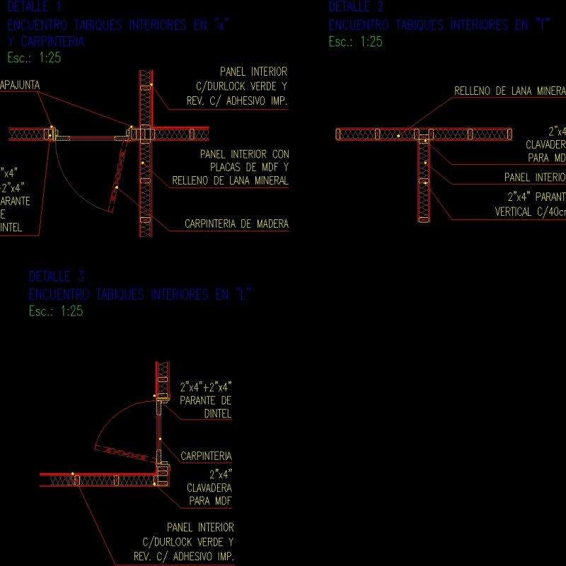 Ballon Frame Details DWG Detail for AutoCAD • Designs CAD