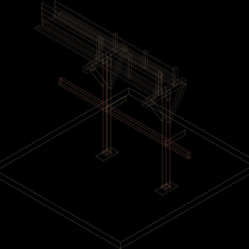 Beam Box 3D DWG Model for AutoCAD • Designs CAD
