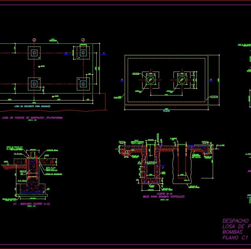 Biodiesel Platform - Details DWG Detail for AutoCAD • Designs CAD