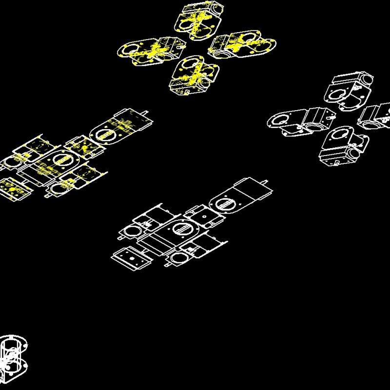 Butterfly Dn 65 Valve Pneumatic DWG Block for AutoCAD • Designs CAD