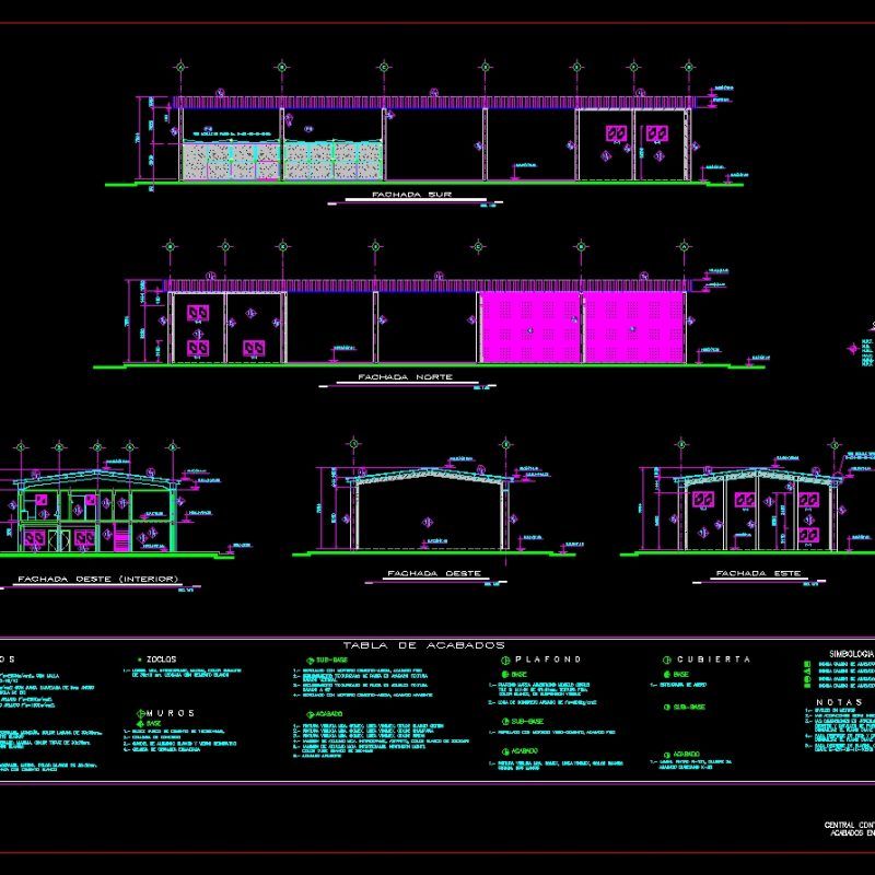 Central Fire DWG Block for AutoCAD | DesignsCAD