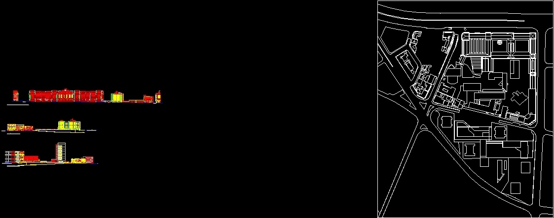 Central House Universidad Catolica De Chile DWG Block for AutoCAD ...