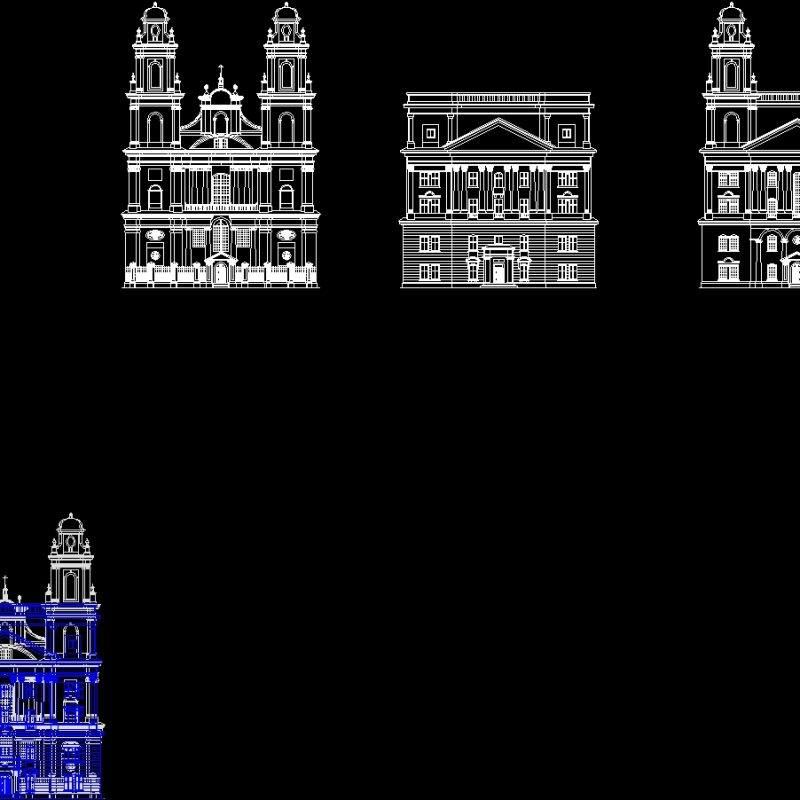 Church DWG Block for AutoCAD • Designs CAD