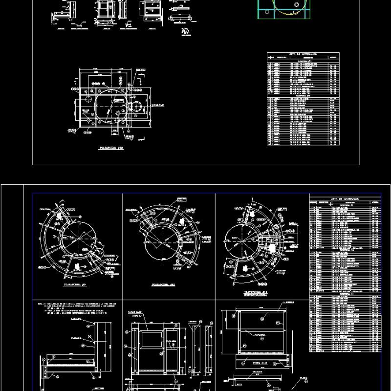 Circular Platform DWG Block for AutoCAD • Designs CAD