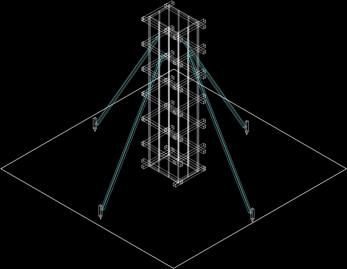 Column Concrete Forms 3D DWG Model for AutoCAD • Designs CAD