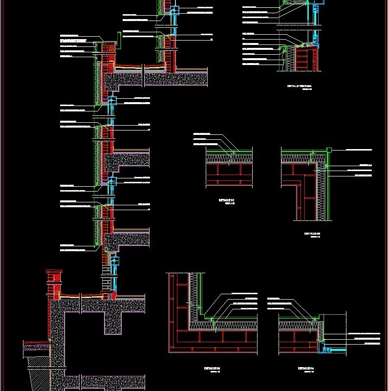 Constructive Section DWG Section for AutoCAD • Designs CAD