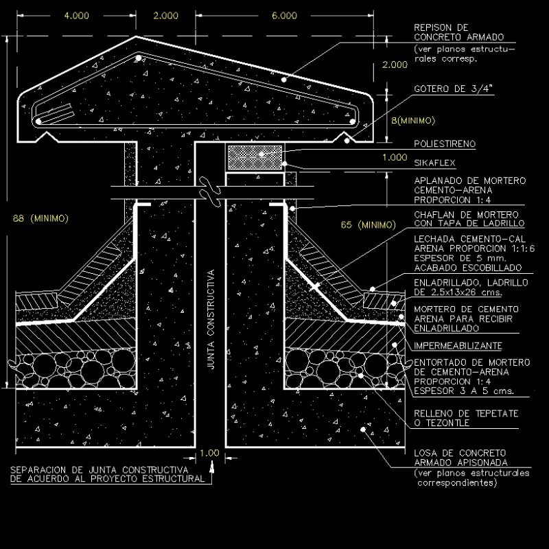 Cornice Detail - Roof DWG Detail for AutoCAD • Designs CAD