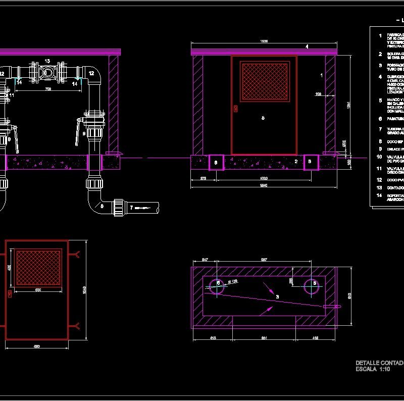 Counter - 100dwg DWG Detail for AutoCAD • Designs CAD