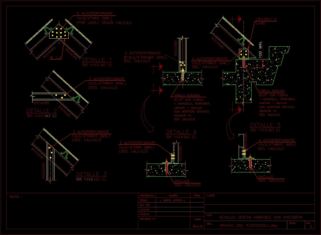 Detail Rib Of An Arch Center DWG Detail for AutoCAD • Designs CAD