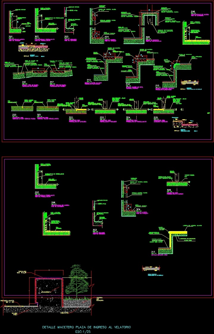 Details Floor's Finishes DWG Detail for AutoCAD • Designs CAD