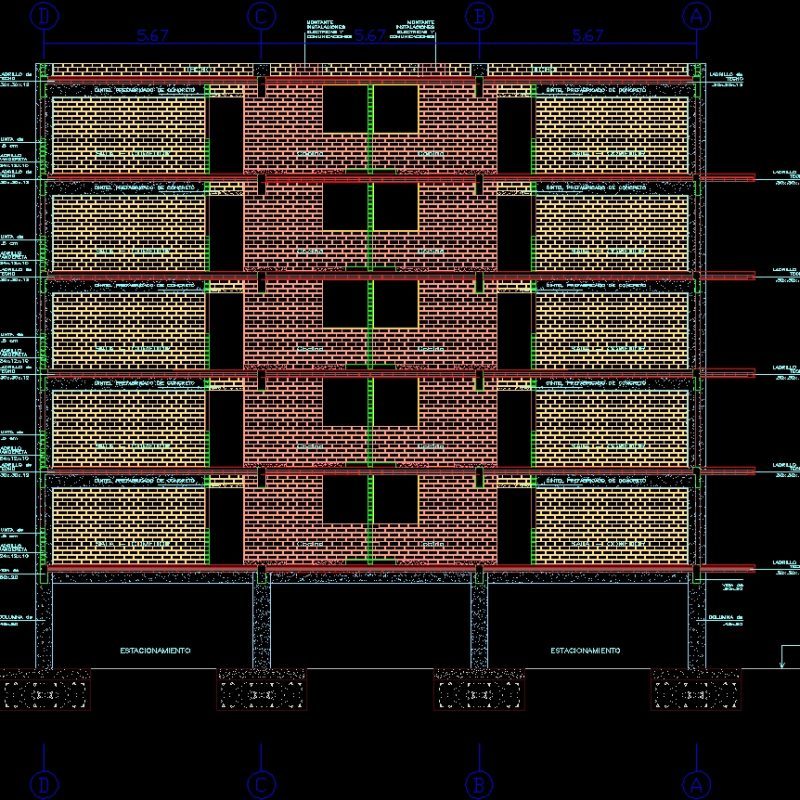 Details Slabs And Walls DWG Section for AutoCAD | DesignsCAD