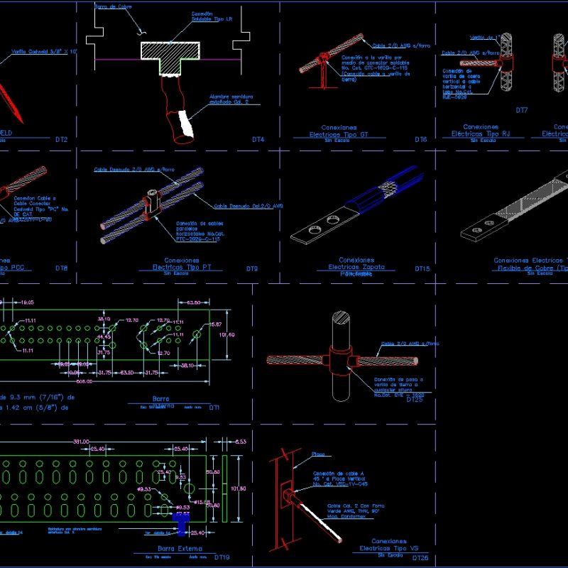 Details Telecommunications DWG Detail for AutoCAD • Designs CAD