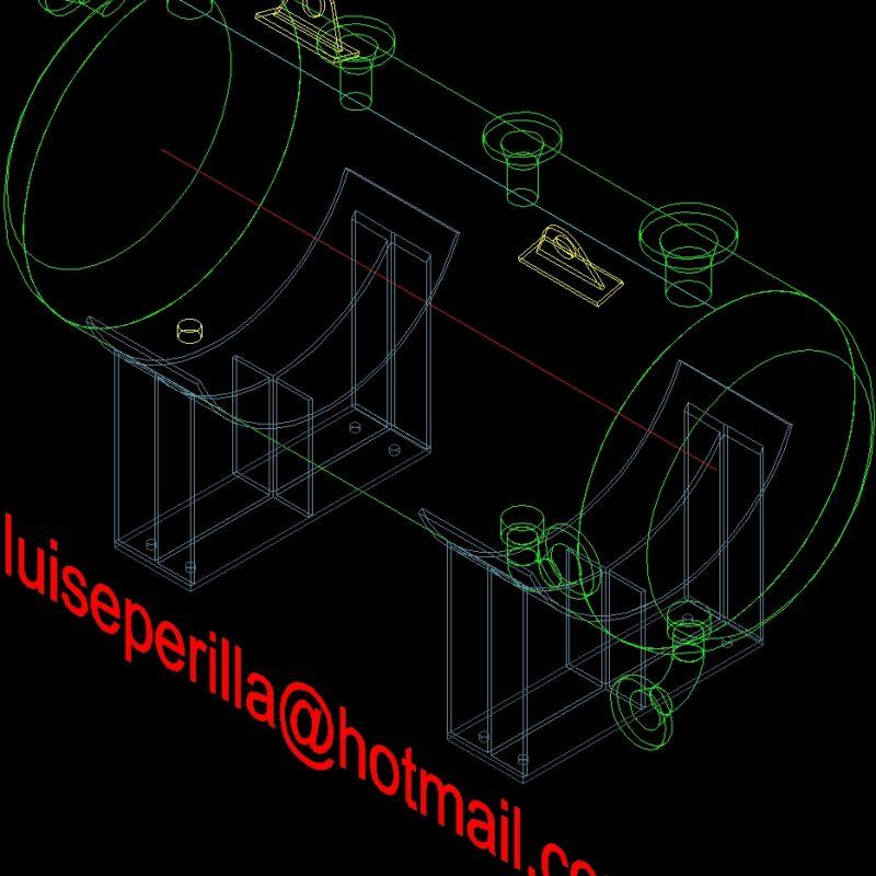Drainage Tank 3D DWG Model for AutoCAD • Designs CAD