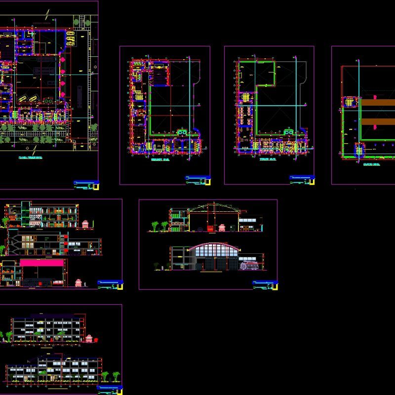 Fire Company DWG Full Project for AutoCAD • Designs CAD