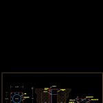 Fundation Details For Advertising Poster DWG Detail for AutoCAD ...