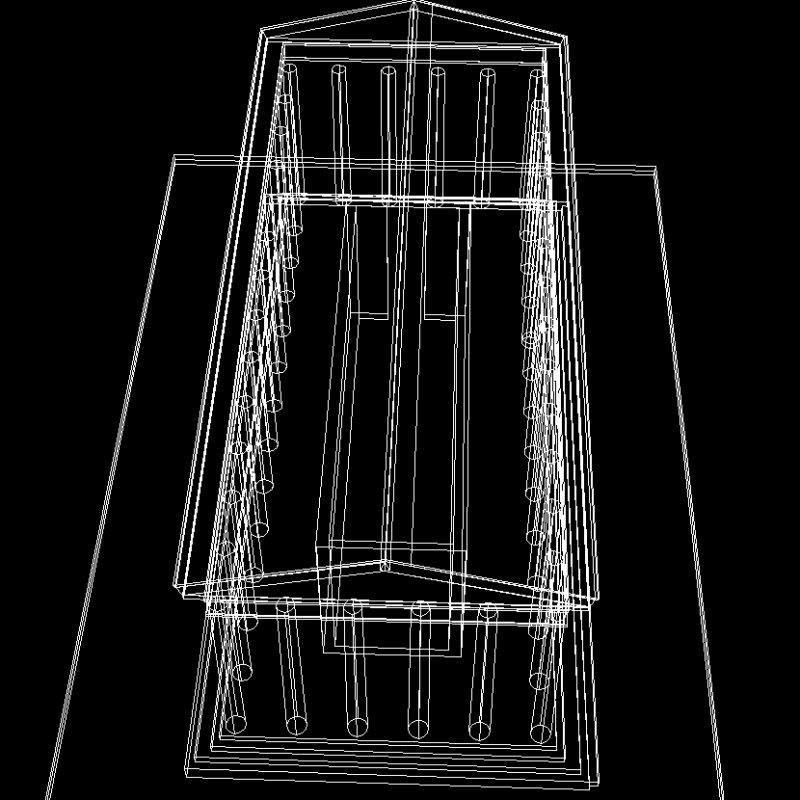 Greek Temple 3D DWG Model for AutoCAD | Designs CAD