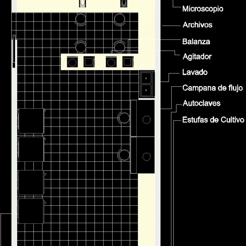 Herbal Medicines Laboratory DWG Block for AutoCAD • Designs CAD