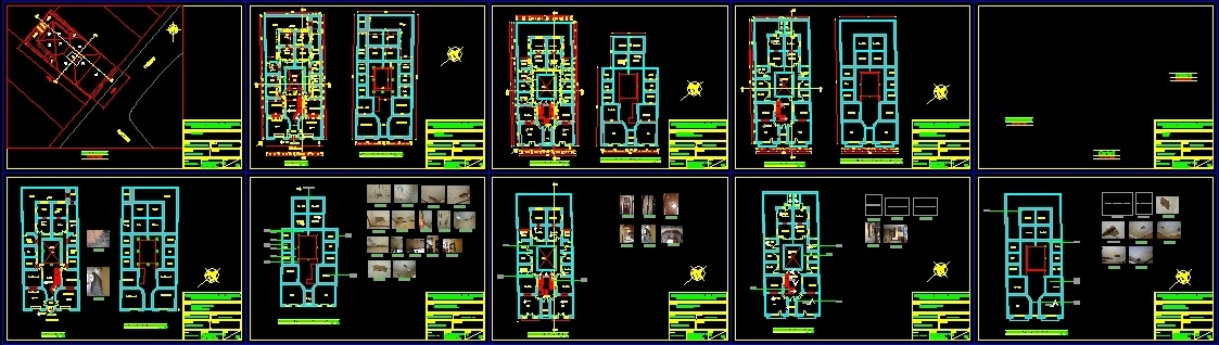 House Pathology, Historic Quito DWG Block for AutoCAD • Designs CAD
