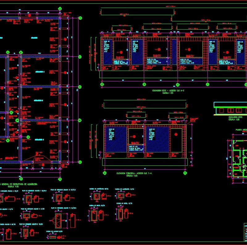Masonry Plane - Details DWG Detail for AutoCAD • Designs CAD