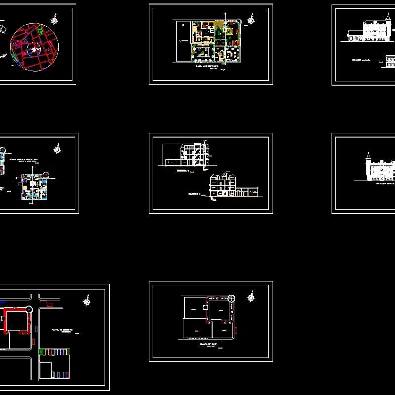 Monument Restoration DWG Block for AutoCAD • Designs CAD