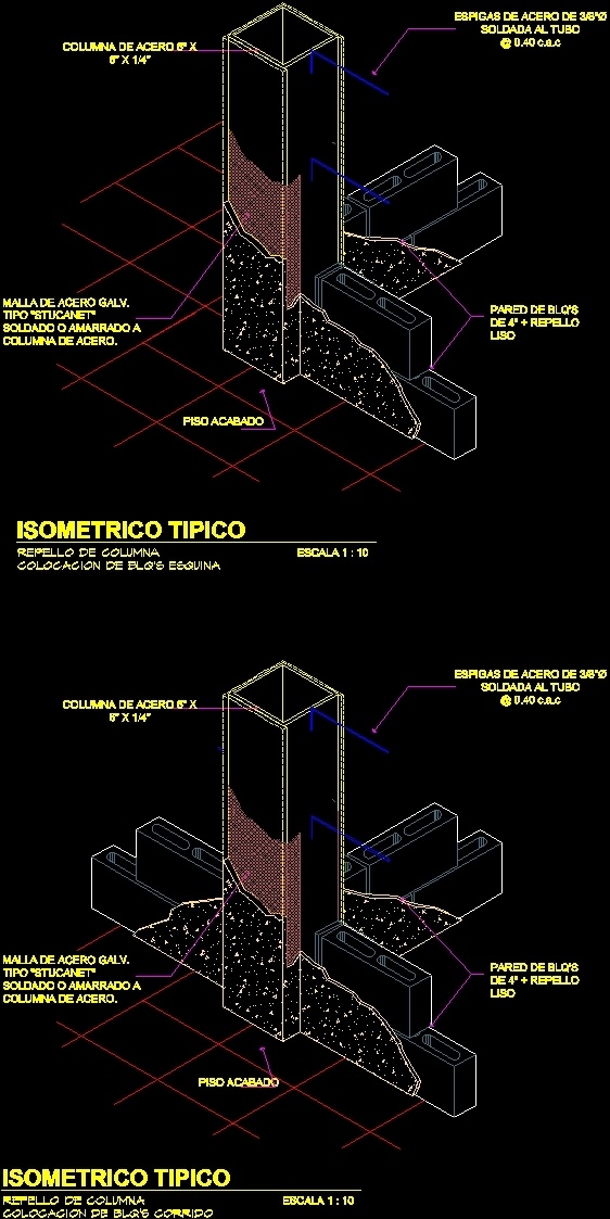 Mooring Of Blocks In Steel Columns DWG Block for AutoCAD • Designs CAD Mooring Of Blocks In Steel Columns DWG Block for AutoCAD • Designs CAD
