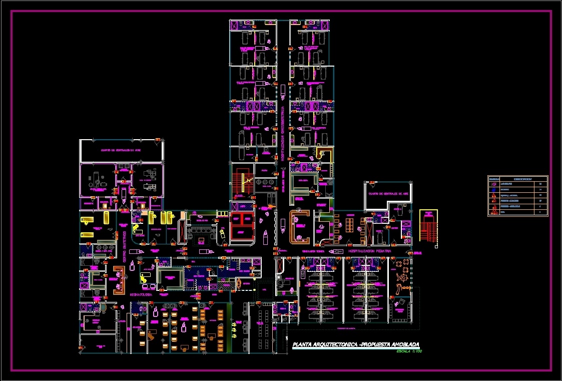 Ob Center - Obstetricians And Pediatricians DWG Block for AutoCAD ...