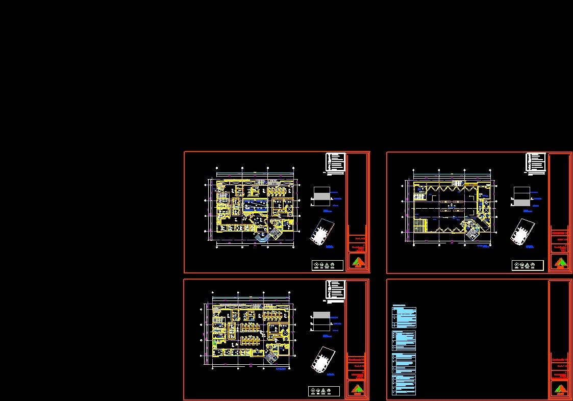Office - Structural Project -Foundations DWG Full Project for AutoCAD ...