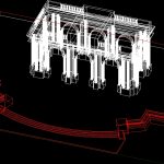 Old Portal In 3 Dimensions DWG Block for AutoCAD • Designs CAD