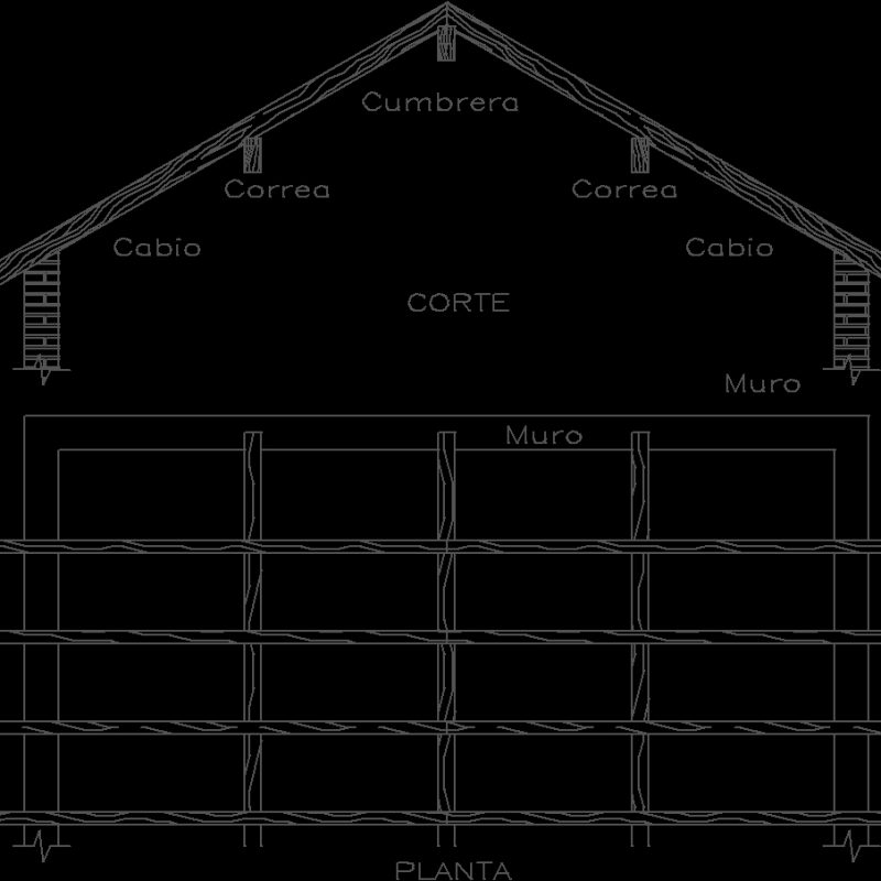 Pan-And-Roll Tiling Details DWG Detail for AutoCAD | DesignsCAD