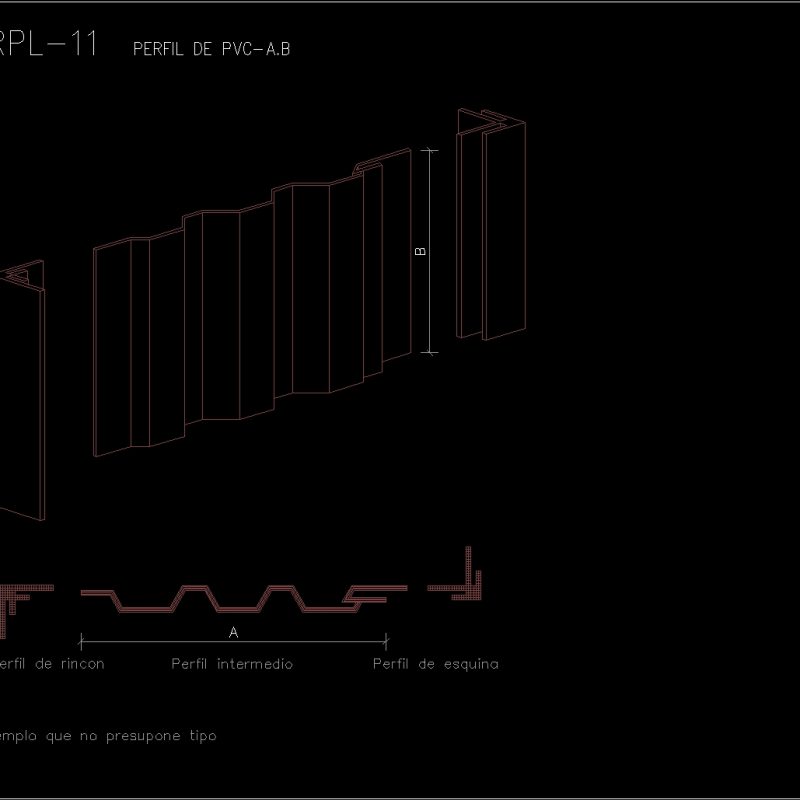 Plans Profiles Of Aluminum DWG Plan for AutoCAD • Designs CAD