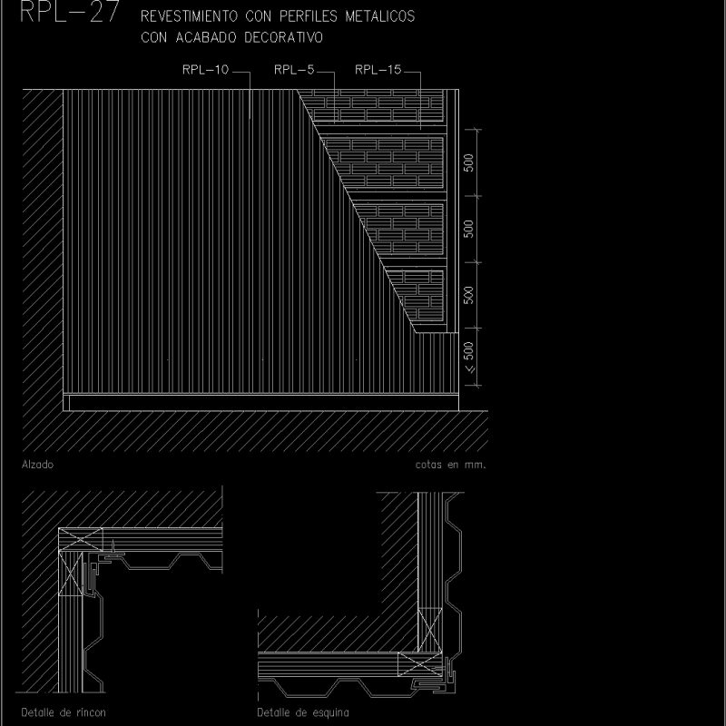 Plans Profiles Of Aluminum DWG Plan for AutoCAD • Designs CAD