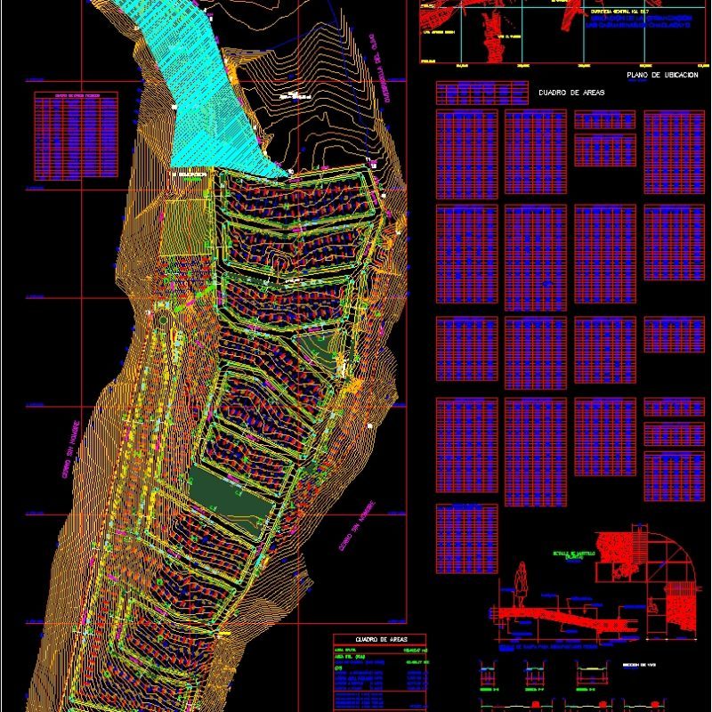 Plot Plan DWG Plan for AutoCAD • Designs CAD