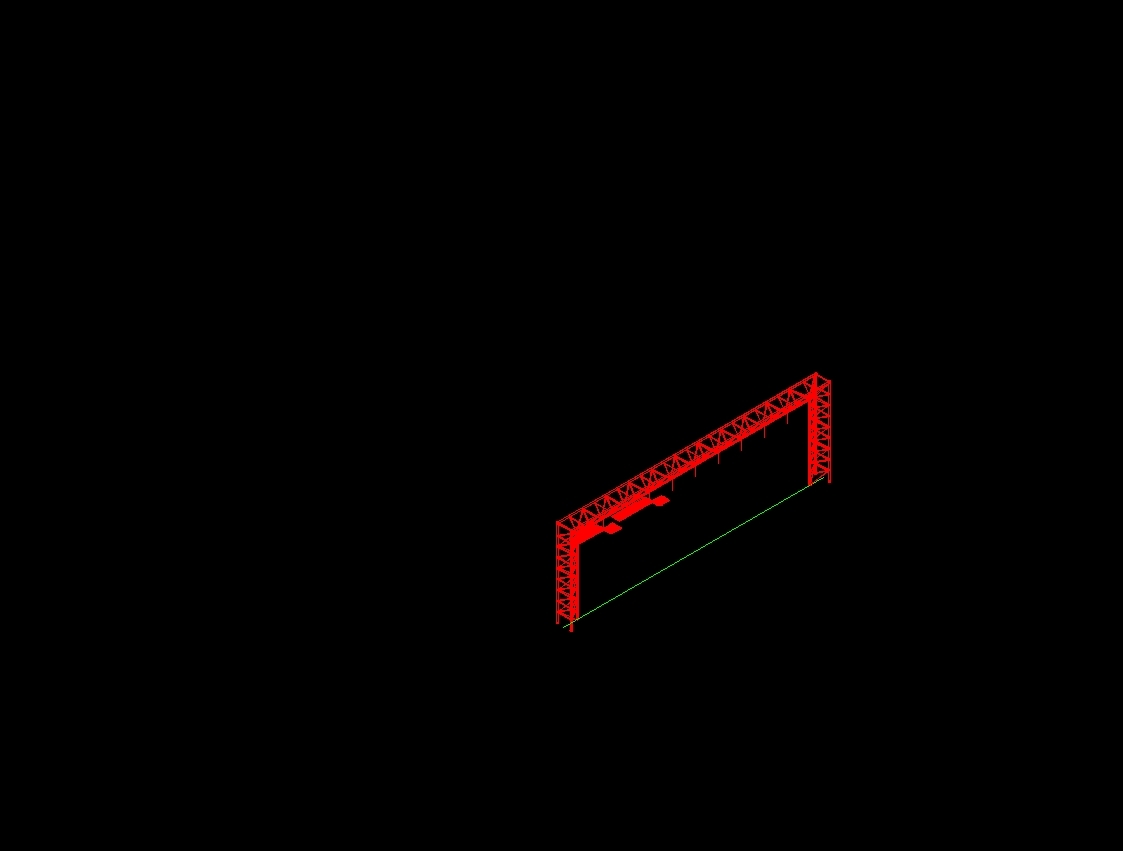 Reticulate Steel Beam 3D DWG Model for AutoCAD • Designs CAD