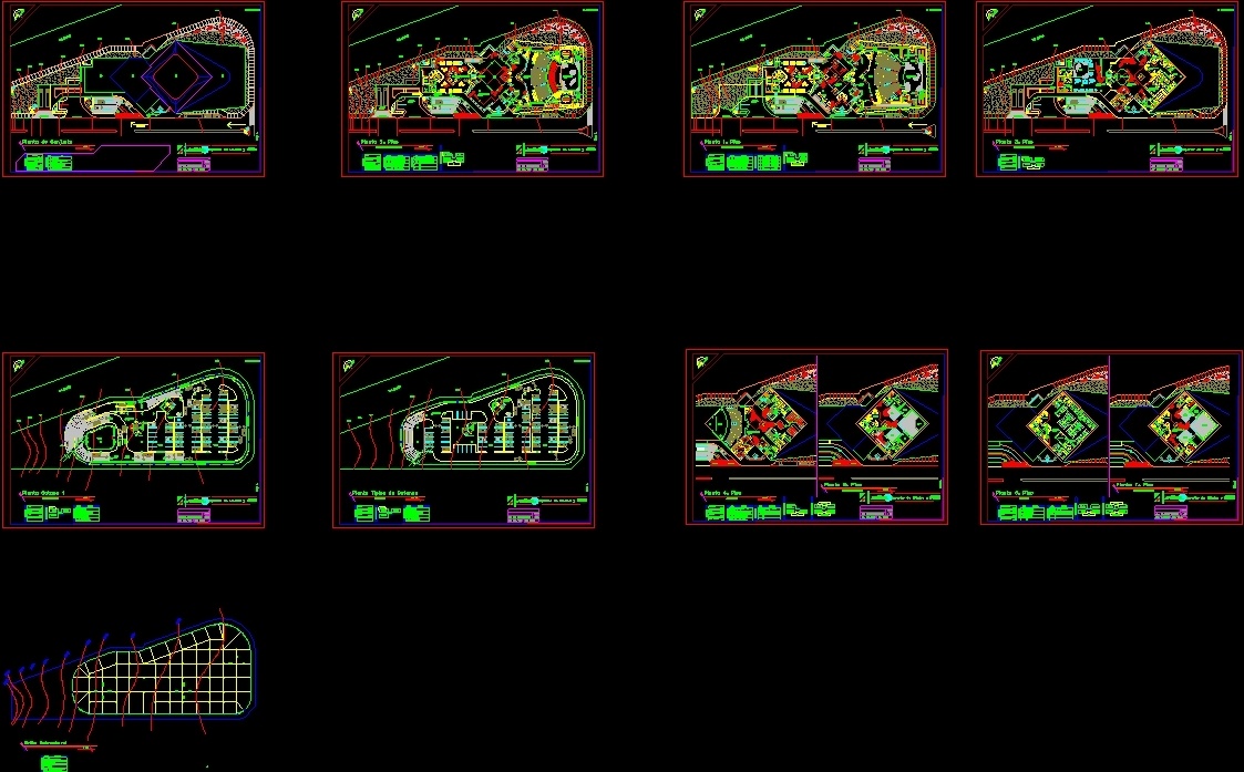 School Of Dance And Music DWG Detail for AutoCAD • Designs CAD