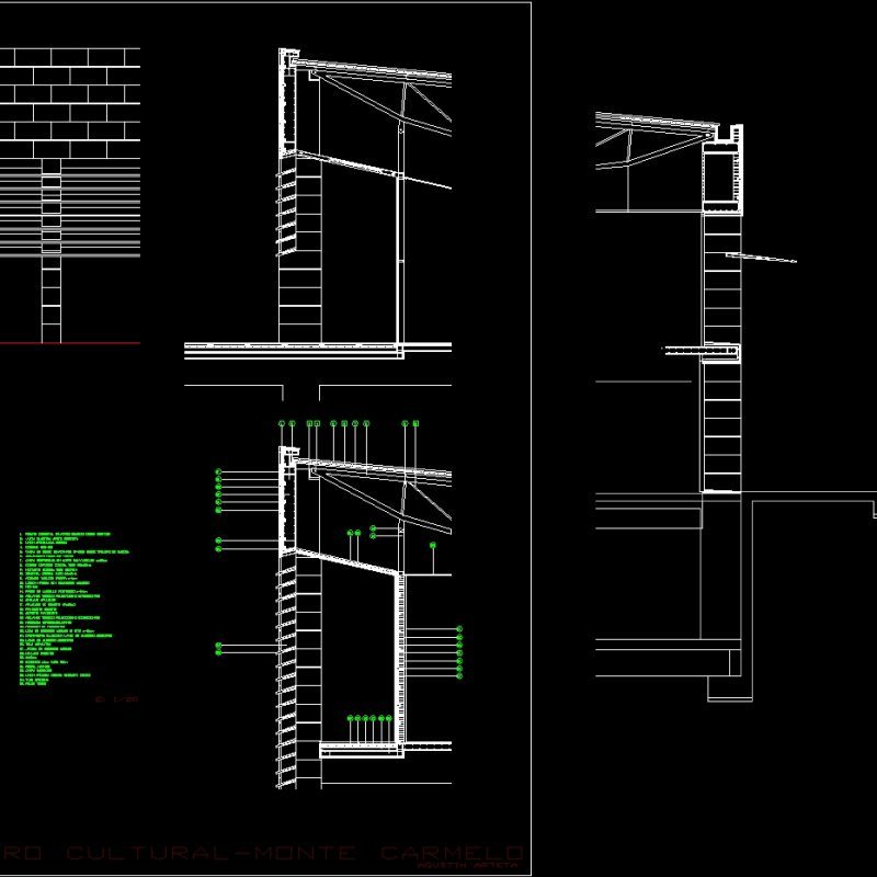 Section By Facade DWG Section for AutoCAD | DesignsCAD