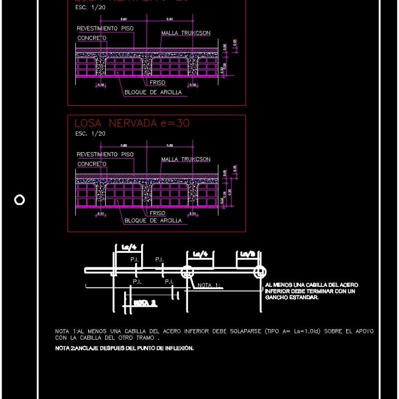 Section Rib Slab DWG Section for AutoCAD • Designs CAD