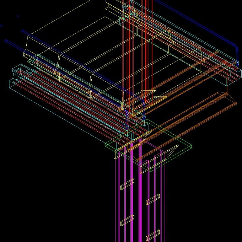 Slab Connection DWG Block for AutoCAD • Designs CAD