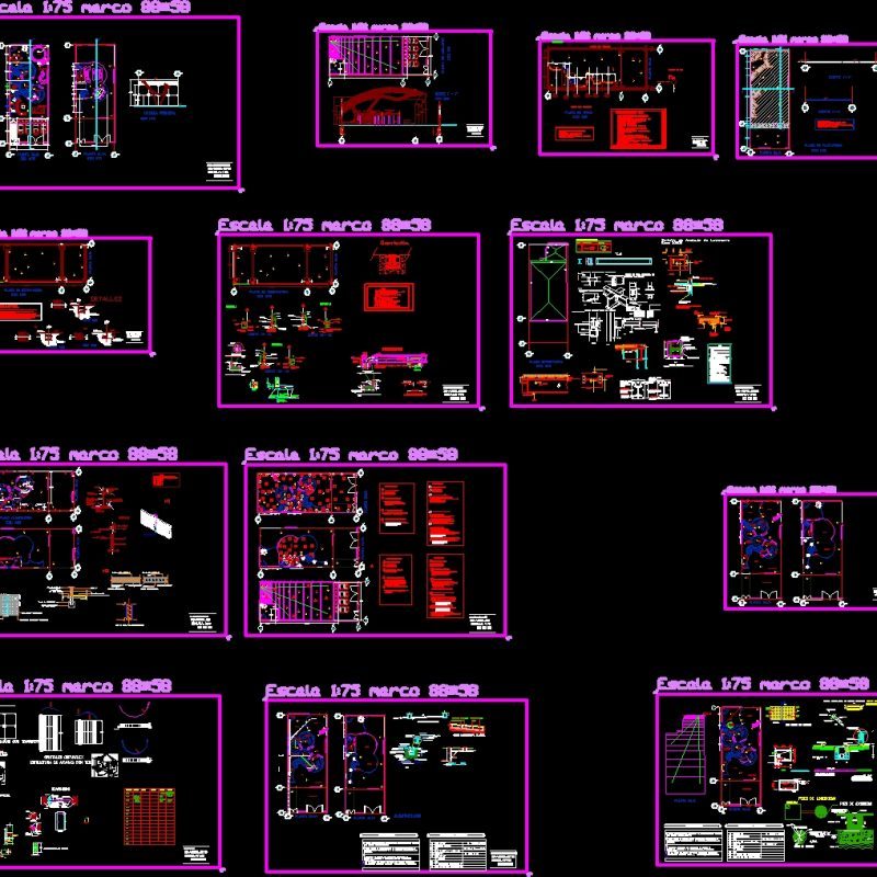 Spa DWG Section for AutoCAD • Designs CAD