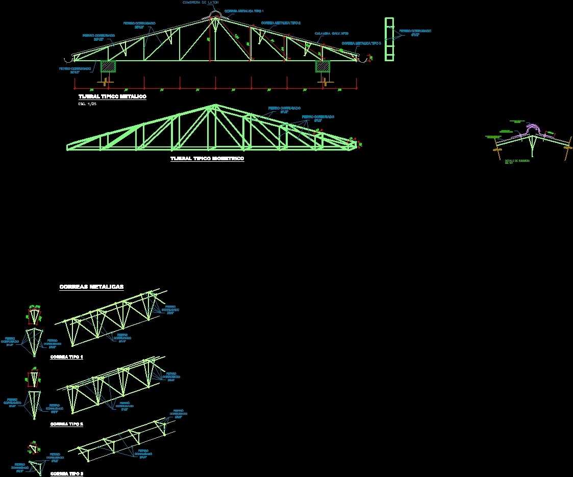 Steel Structure Details Dwg Autocad Drawing - Design Talk