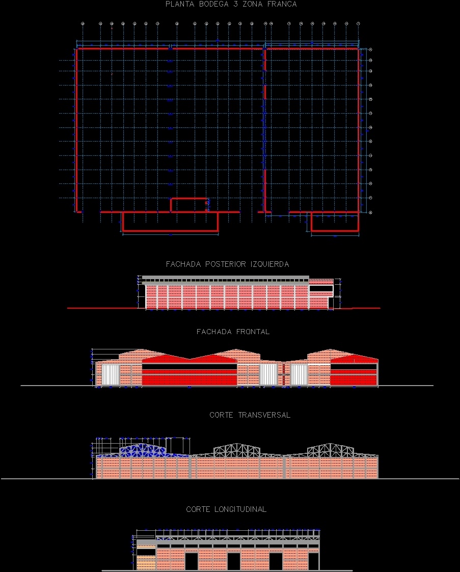 Storage Storage Containers Or Goods DWG Block for AutoCAD • Designs CAD