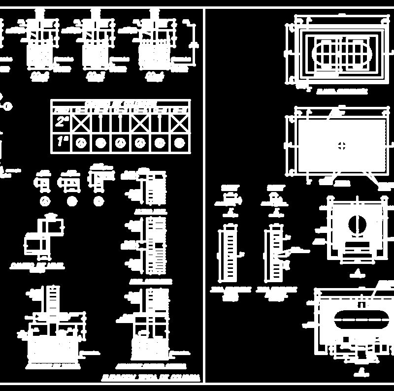 Structural Details And Plates DWG Detail for AutoCAD • Designs CAD