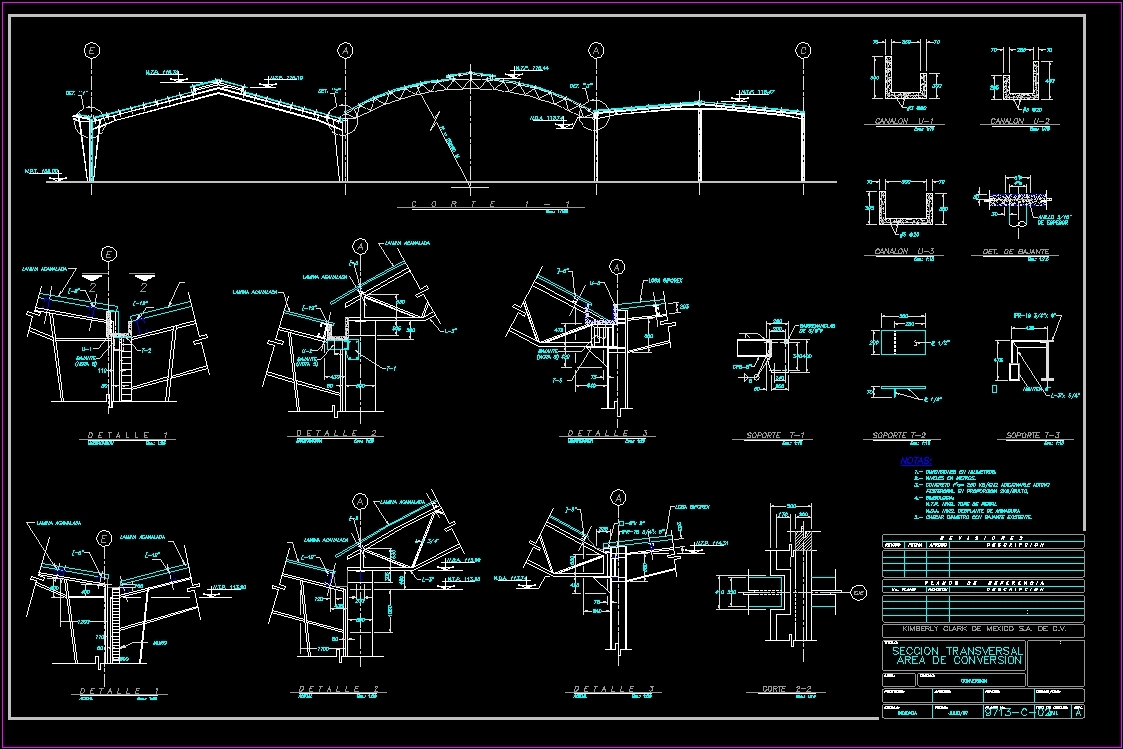 Super Structure I Steel DWG Section for AutoCAD • Designs CAD