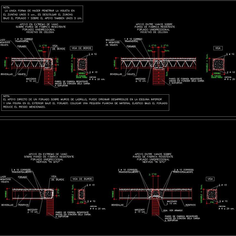 Support Of Wrought On Brick Walls DWG Detail for AutoCAD • Designs CAD