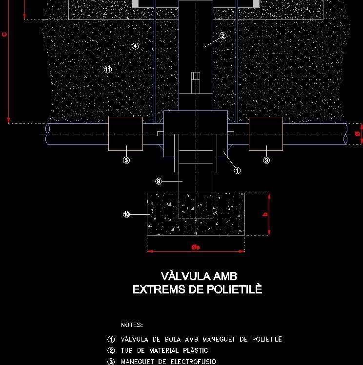 Valve Of Gas DWG Block for AutoCAD • Designs CAD