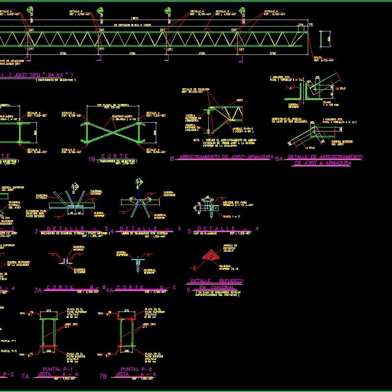 W Beam Details DWG Detail for AutoCAD | DesignsCAD