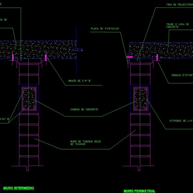 Walls - Brick DWG Detail for AutoCAD • Designs CAD