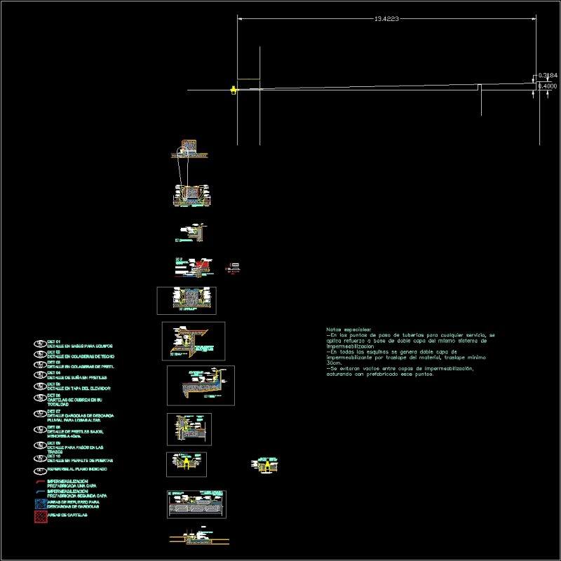 Water Proofing Details DWG Detail for AutoCAD • Designs CAD